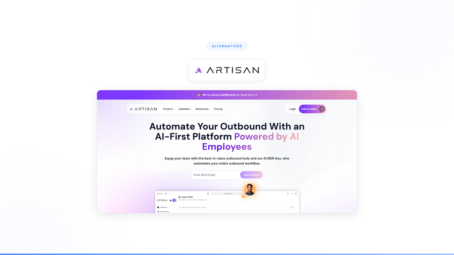 Top 10 Artisan Alternatives for AI Sales Agents (2026) | Nexus